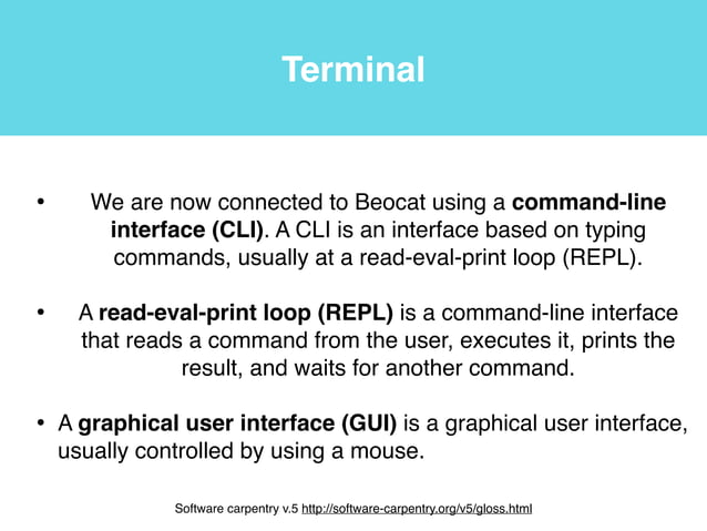 Lecture1: NGS Analysis on Beocat and an introduction to Perl programming for Bioinformatics 2014 ...