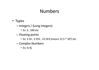 Python - Lecture 1 | PPT