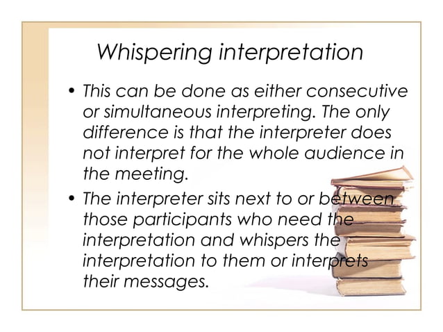 Lecture1: What is interpreting? | PPT