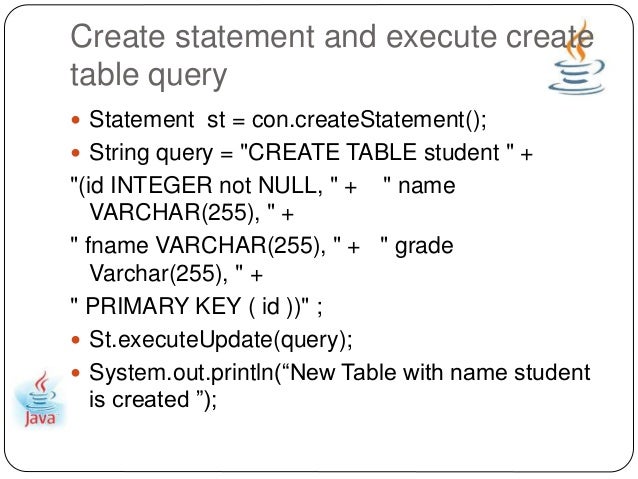 Lecture 1. java database connectivity