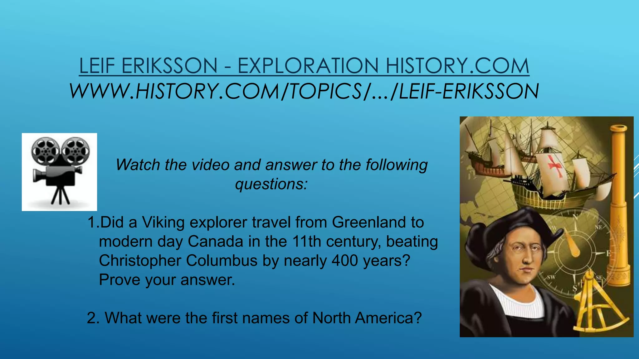 THE FIRST SETTLEMENTS | PPTX