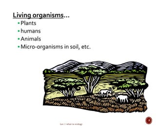 Lecture 1.ecology | PPTX