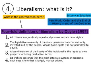 Lecture1. Realism and Liberalism | PPT | Political Issues & policy ...