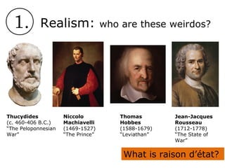 Lecture1. Realism and Liberalism | PPT