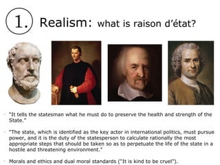Lecture1. Realism and Liberalism | PPT