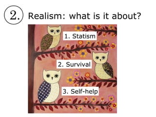 Lecture1. Realism and Liberalism | PPT