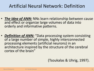 Introduction to Neural networks (under graduate course) Lecture 1 of 9 ...