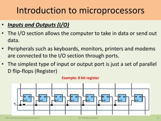 Microprocessors-based systems (under graduate course) Lecture 1 of 9 | PPTX