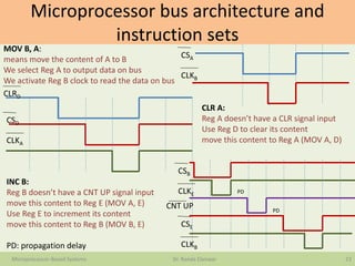 Microprocessors-based systems (under graduate course) Lecture 1 of 9 | PPTX