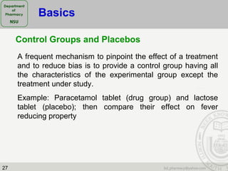 statistics in pharmaceutical sciences | PPT