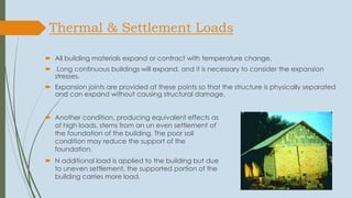 Type of Loads Acting on a Structure/ Building | PPTX