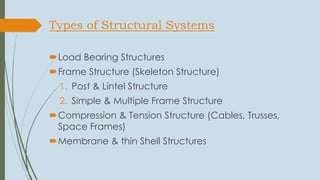Type of Loads Acting on a Structure/ Building | PPTX