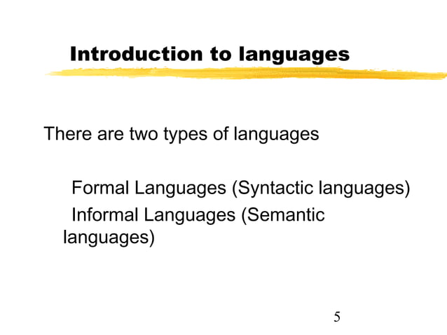 Theory of Automata | PPT