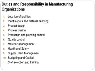Production and Operations Management | PPT