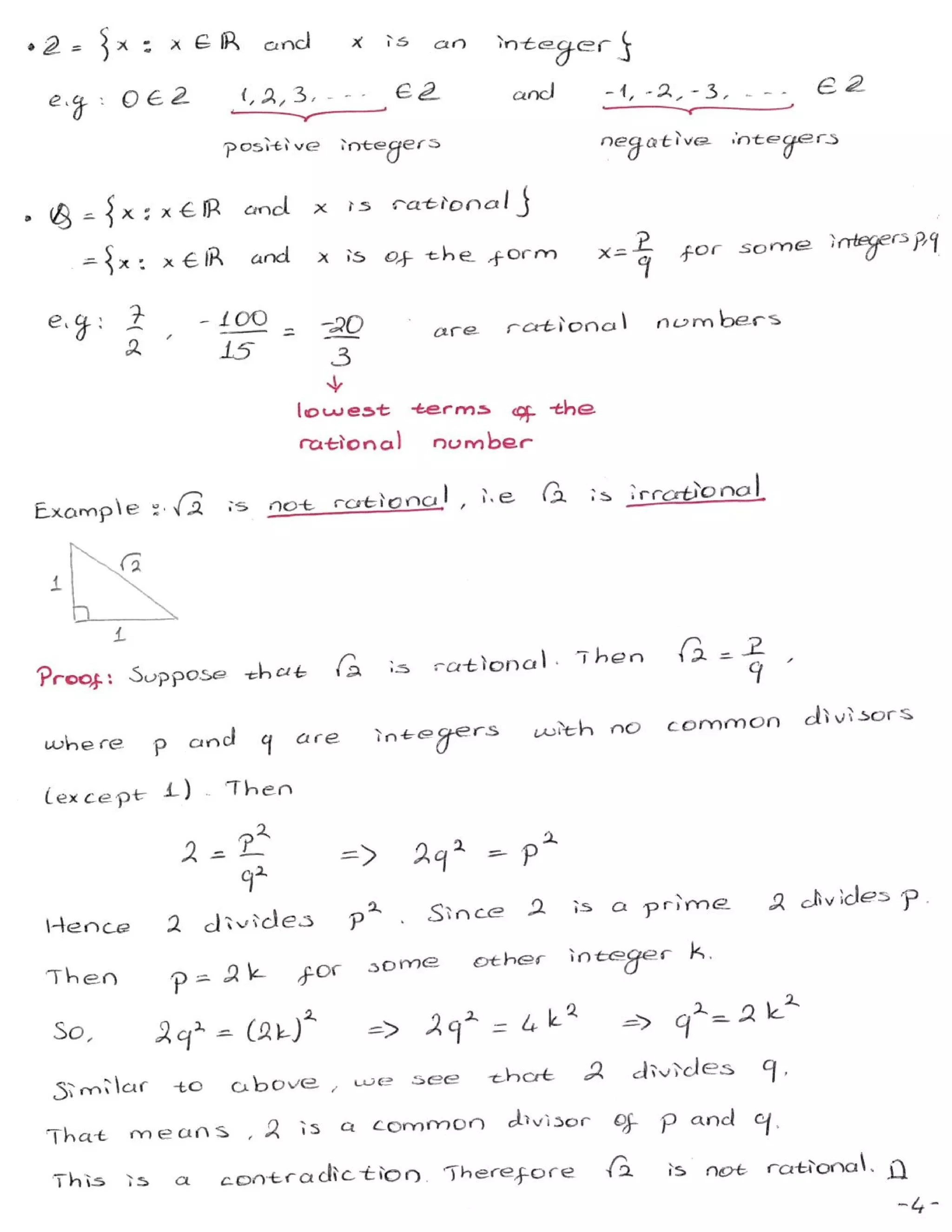 Calculus I Lecture Note 1 | PDF