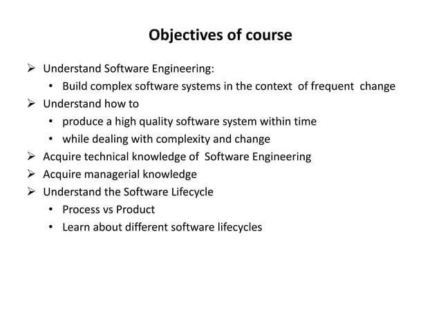 Software Engineering | PPTX | Computing | Technology & Computing