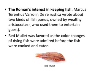 Lecture 1. history aquaculture | PPTX