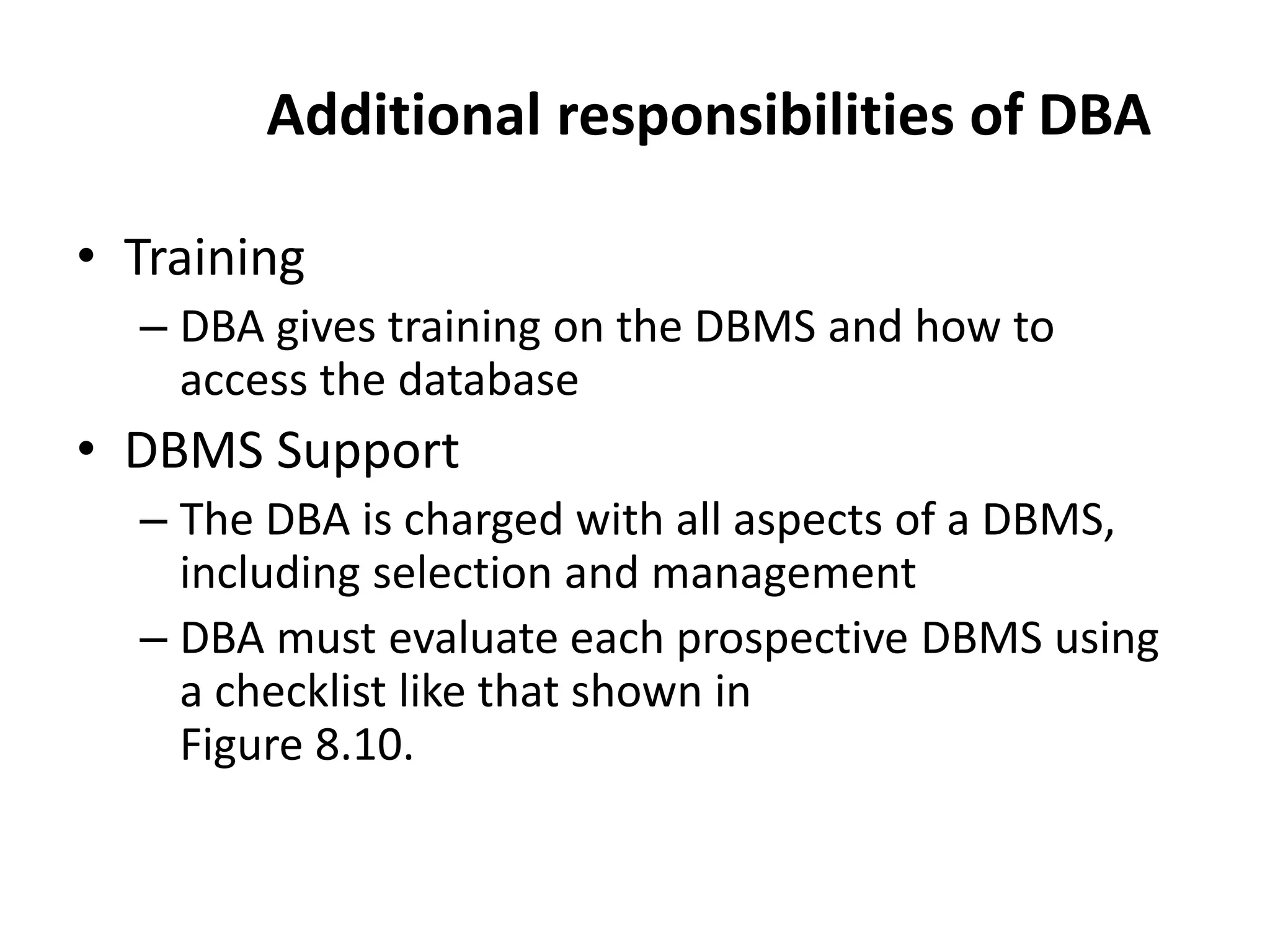 Database Administration | PPTX