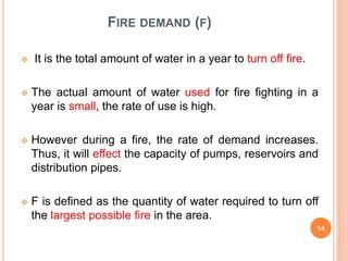 introduction to water supply planning | PPTX