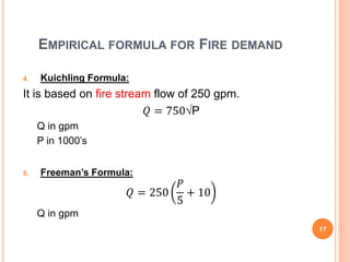 introduction to water supply planning | PPTX