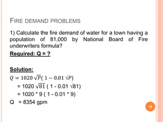 introduction to water supply planning | PPTX