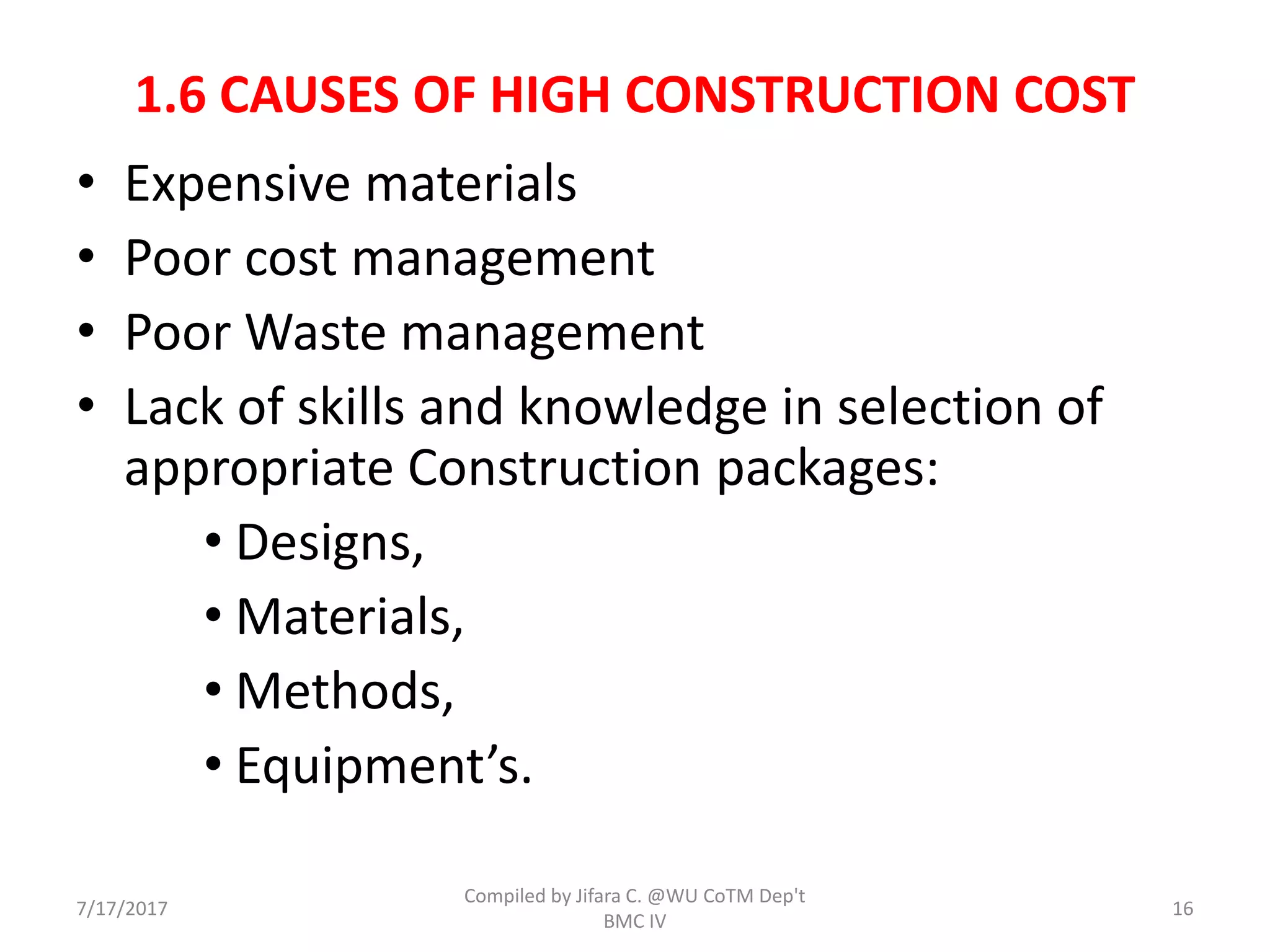 concept of cost Efficient construction | PPTX