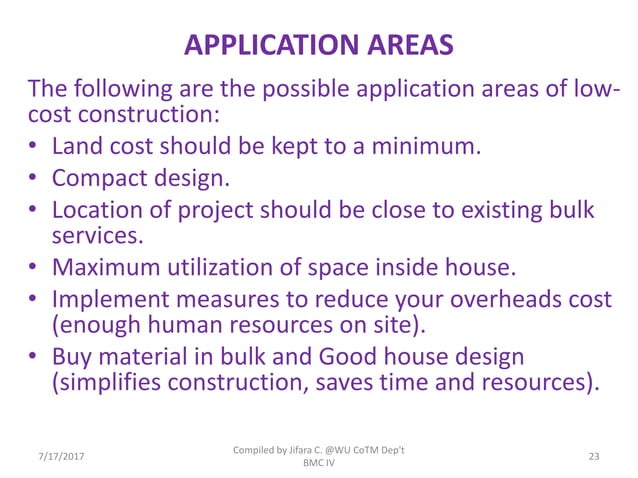 concept of cost Efficient construction | PPTX | Construction Industry ...