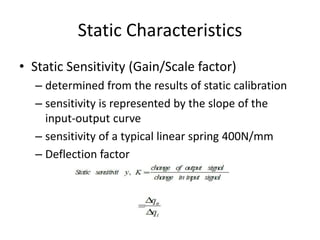 Measurement Analysis,Transducers and Instrumentation | PPTX
