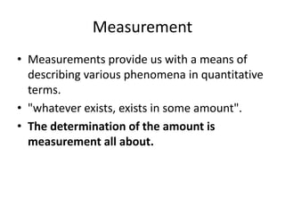 Measurement Analysis,Transducers and Instrumentation | PPTX