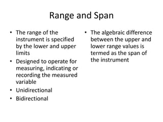 Measurement Analysis,Transducers and Instrumentation | PPTX