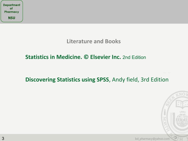 Statistics Introduction In Pharmacy | PPT | Pharmaceutical Industry ...