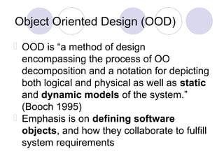 1Introduction to OOAD | PPT