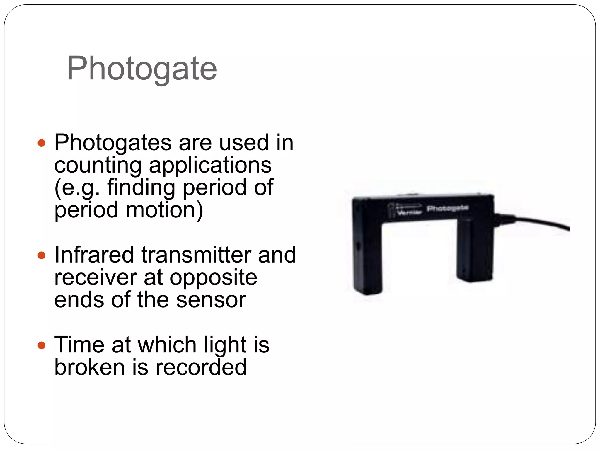 Introduction to Sensor | PPTX