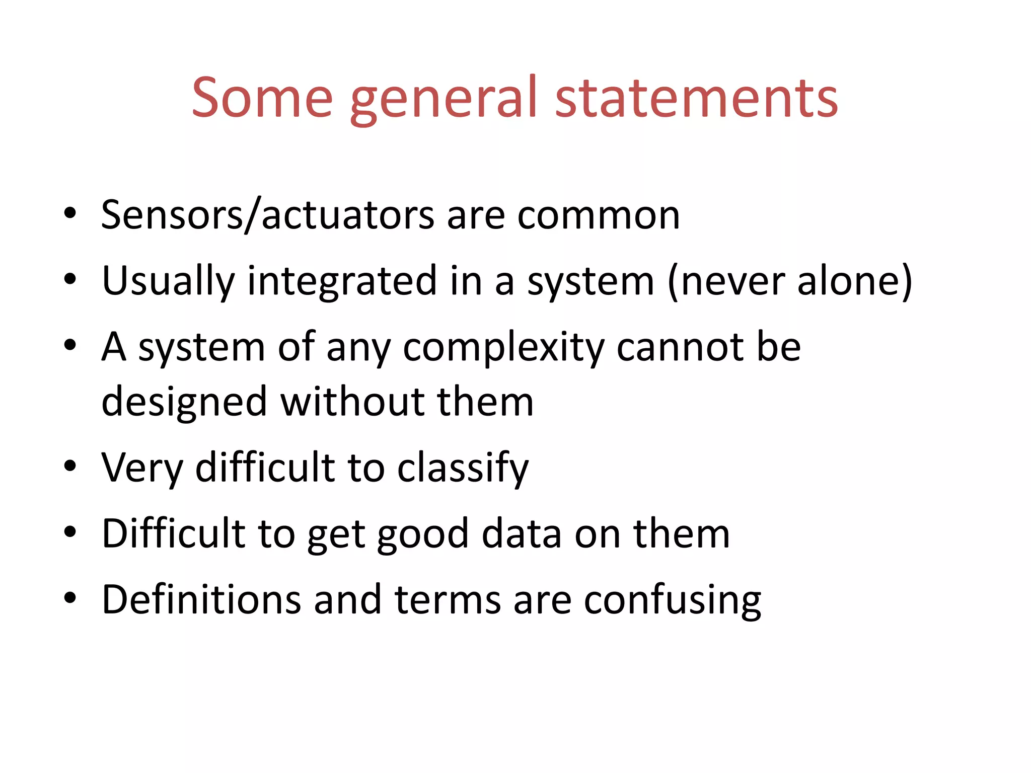 Introduction to Sensor | PPTX