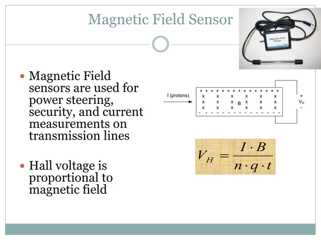 Introduction to Sensor | PPTX | Physics | Science