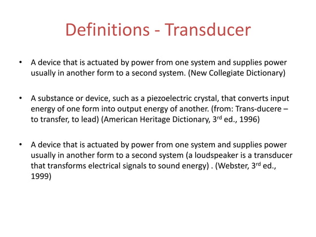 Introduction to Sensor | PPTX | Physics | Science