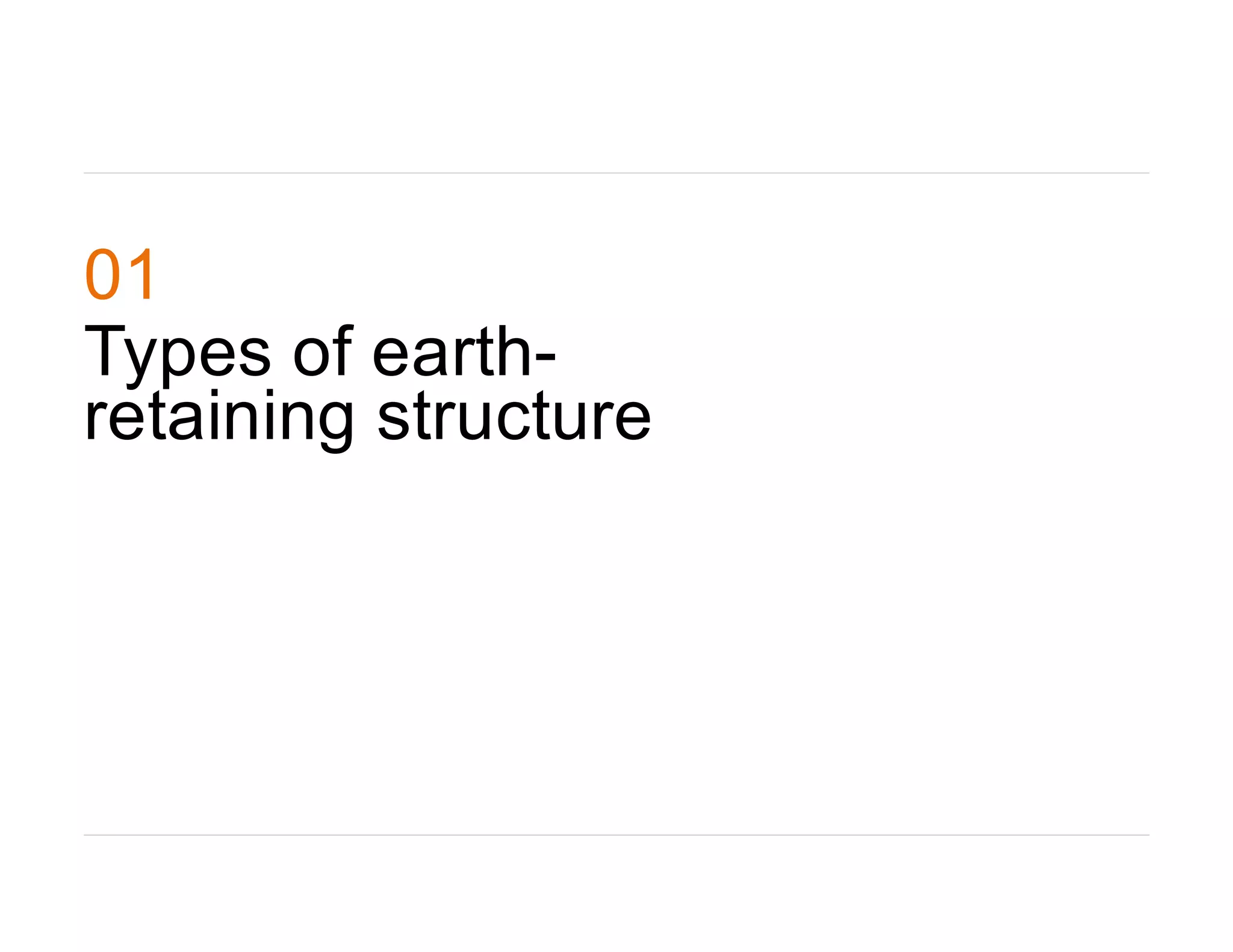 The design of earth-retaining structures - Lecture 1 | PDF