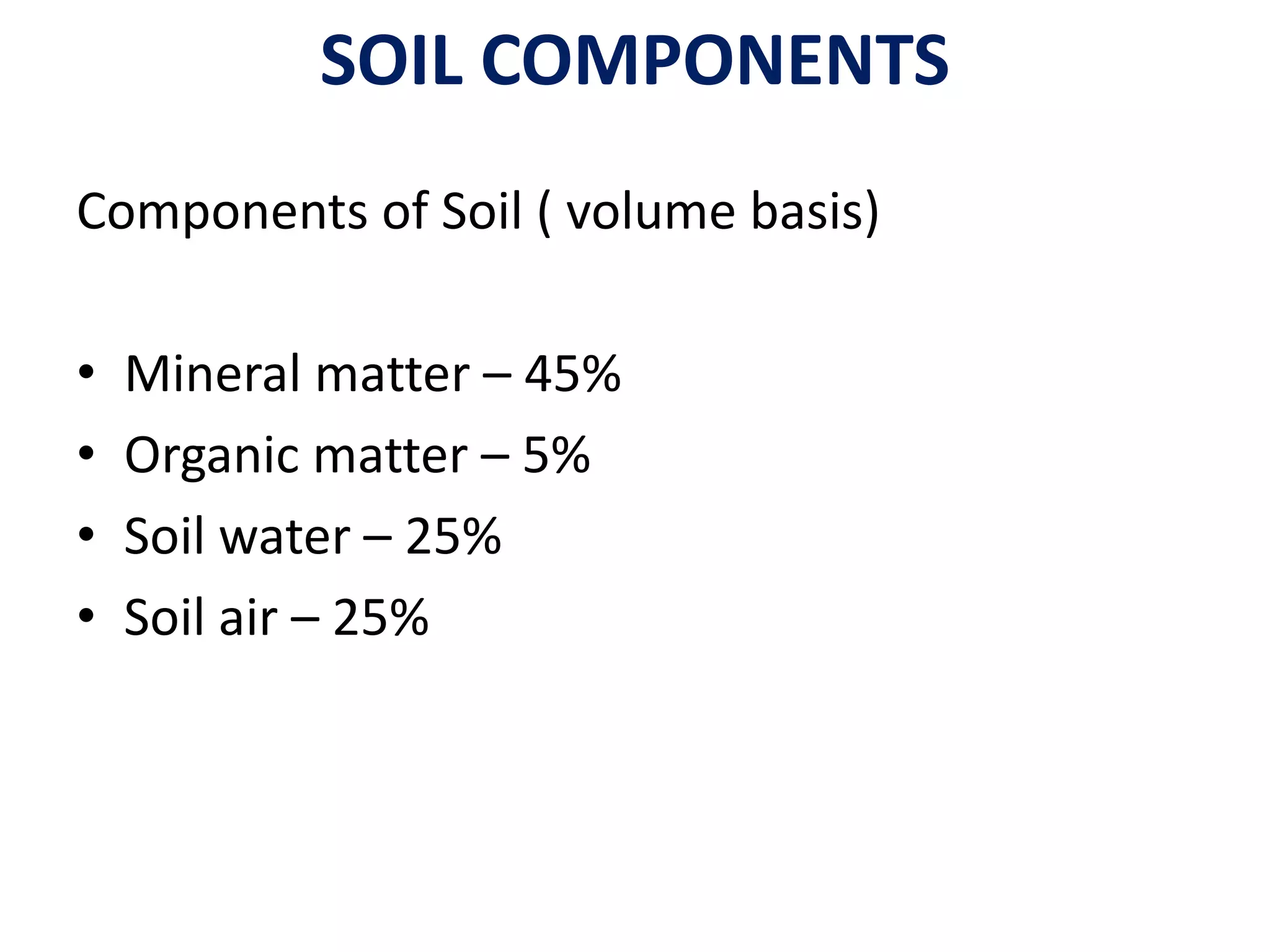 Soil, Pedological and Edaphological Concepts | PPTX