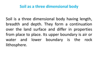 Soil, Pedological and Edaphological Concepts | PPTX | Gardening | Home ...