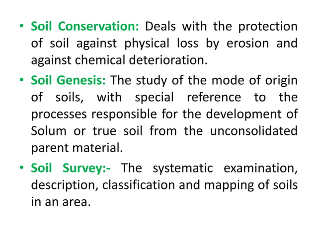 Soil, Pedological and Edaphological Concepts | PPTX | Gardening | Home & Garden