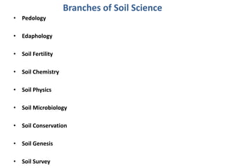 Soil, Pedological and Edaphological Concepts | PPT