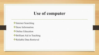 Introduction to Information Technology | PPTX