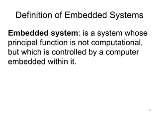 Lecture 1 - Introduction to embedded system and Robotics | PDF