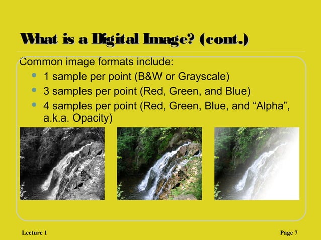 Image Processing : Introduction | PPT