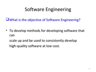 Software Engineering (Introduction) | PPT