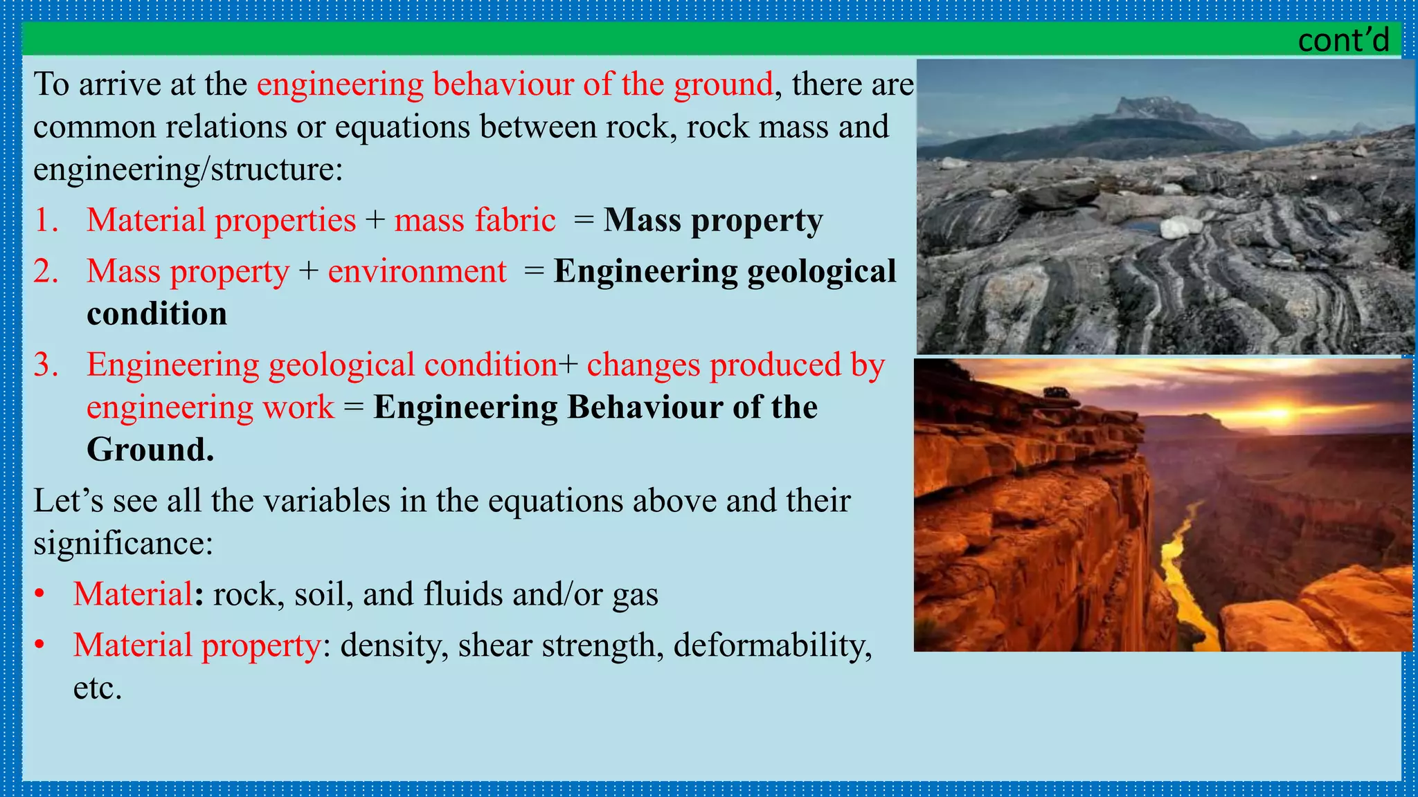 Engineering Geology Lecture 1 | PPTX | Civil Engineering Industry | Industries