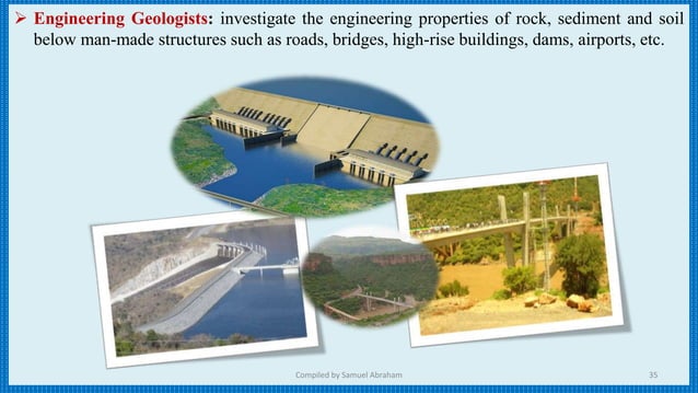 Engineering Geology Lecture 1 | PPTX | Civil Engineering Industry | Industries