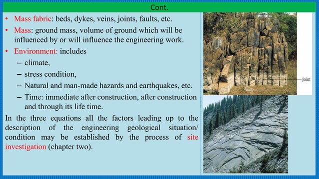Engineering Geology Lecture 1 | PPTX | Civil Engineering Industry | Industries