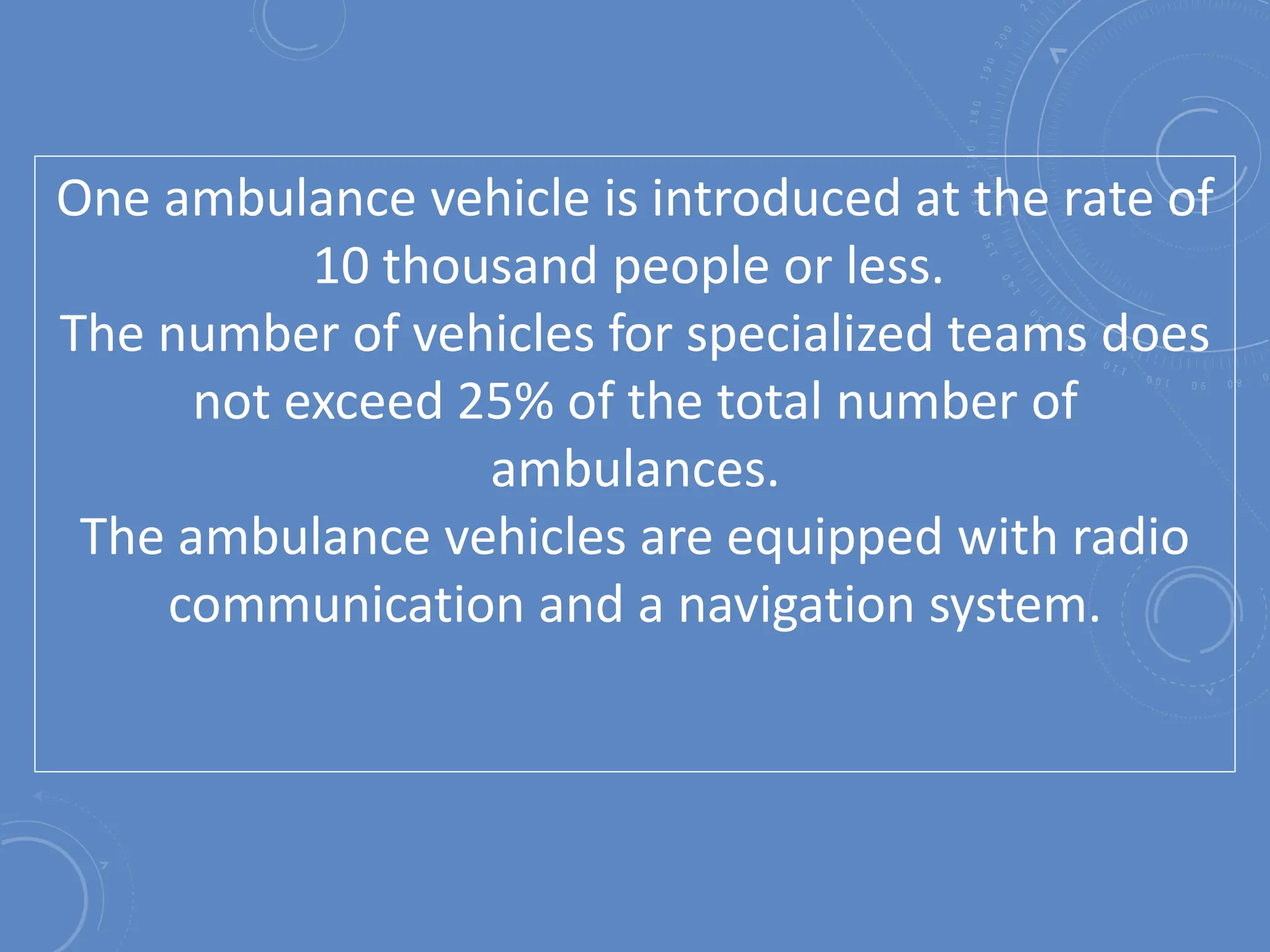 Lecture 1-1 ppt emergency ambulance service | PPTX