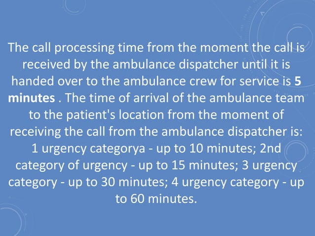 Lecture 1-1 ppt emergency ambulance service | PPTX | First Aid | Injuries